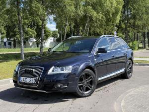 Blue Audi A6 Allroad 2007 in Vilnius, with an engine capacity of 2.97 L and mileage of 301 thousand km for 3200 €, photo  on AUTOMOTO.COM.LV