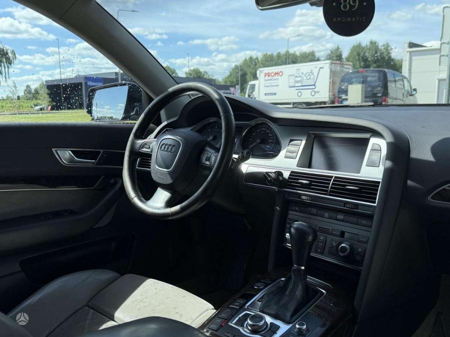 Zils Audi A6 Allroad 2007 Viļņa, ar dzinēja tilpumu 2.97 L un nobraukumu 301 tūkst. km par 3200 €, foto 14 vietnē AUTOMOTO.COM.LV