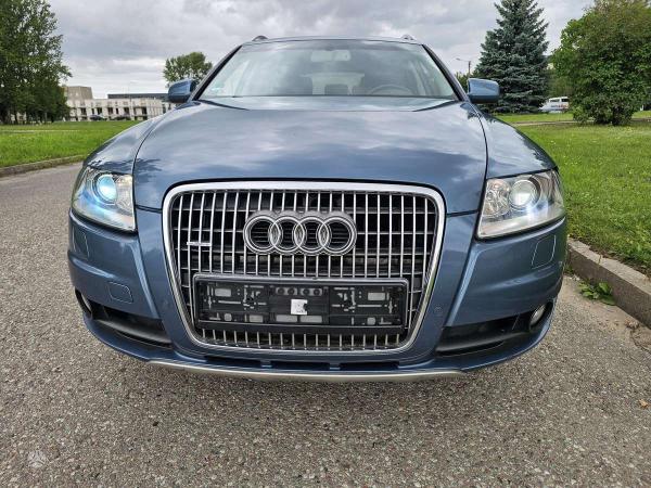 Blue Audi A6 Allroad 2007 in Kedainiai, with an engine capacity of 2.97 L and mileage of 279 thousand km for 3950 €, photo 2 on AUTOMOTO.COM.LV