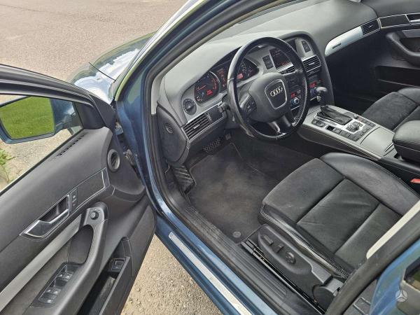 Blue Audi A6 Allroad 2007 in Kedainiai, with an engine capacity of 2.97 L and mileage of 279 thousand km for 3950 €, photo 10 on AUTOMOTO.COM.LV