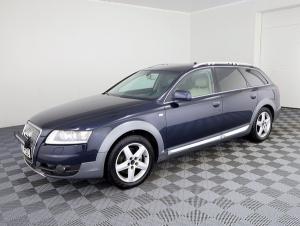 Blue Audi A6 Allroad 2007 in Tallinn, with an engine capacity of 3.00 L and mileage of 299 thousand km for 2099 €, photo 3 on AUTOMOTO.COM.LV