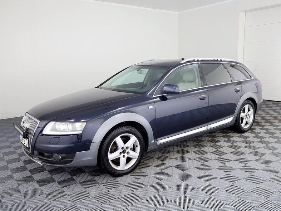 Blue Audi A6 Allroad 2007 in Tallinn, with an engine capacity of 3.00 L and mileage of 299 thousand km for 2099 €, photo 11 on AUTOMOTO.COM.LV