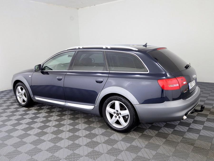 Blue Audi A6 Allroad 2007 in Tallinn, with an engine capacity of 3.00 L and mileage of 299 thousand km for 2099 €, photo 13 on AUTOMOTO.COM.LV