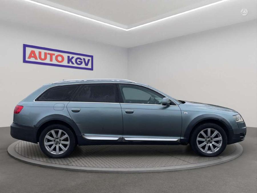Blue Audi A6 Allroad 2008 in Vilnius, with an engine capacity of 3.00 L and mileage of 371 thousand km for 3999 €, photo 5 on AUTOMOTO.COM.LV