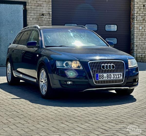 Zils Audi A6 Allroad 2008 Kretinga, ar dzinēja tilpumu 3.00 L un nobraukumu 322 tūkst. km par 4750 €, foto 3 vietnē AUTOMOTO.COM.LV