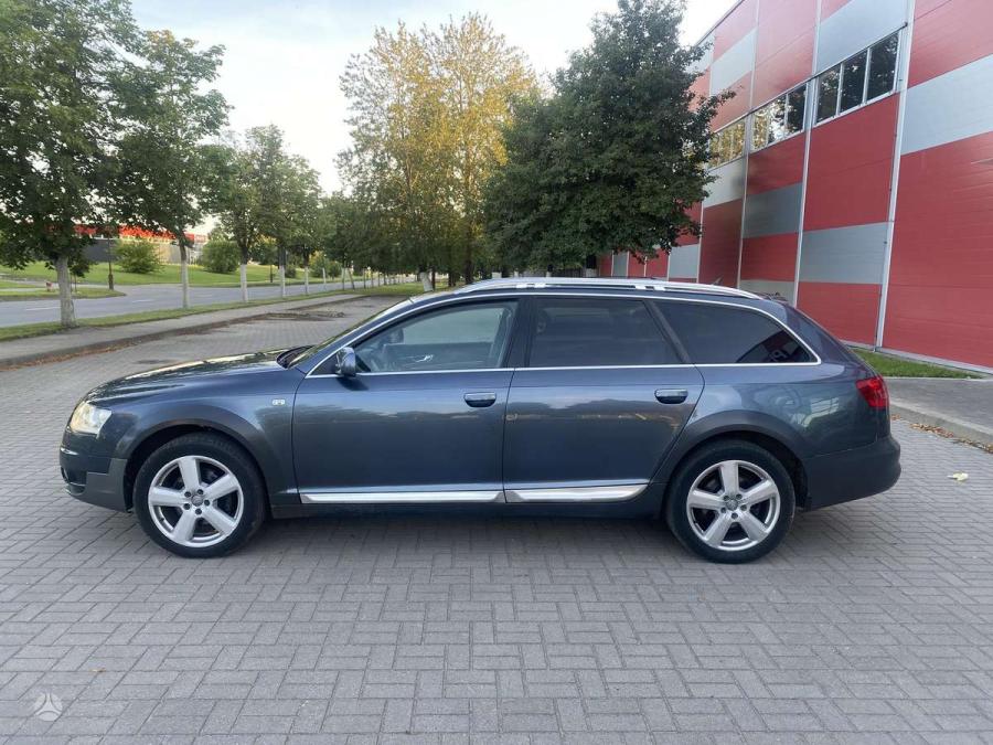 Zils Audi A6 Allroad 2008 Šauļi, ar dzinēja tilpumu 2.97 L un nobraukumu 300 tūkst. km par 3350 €, foto 6 vietnē AUTOMOTO.COM.LV