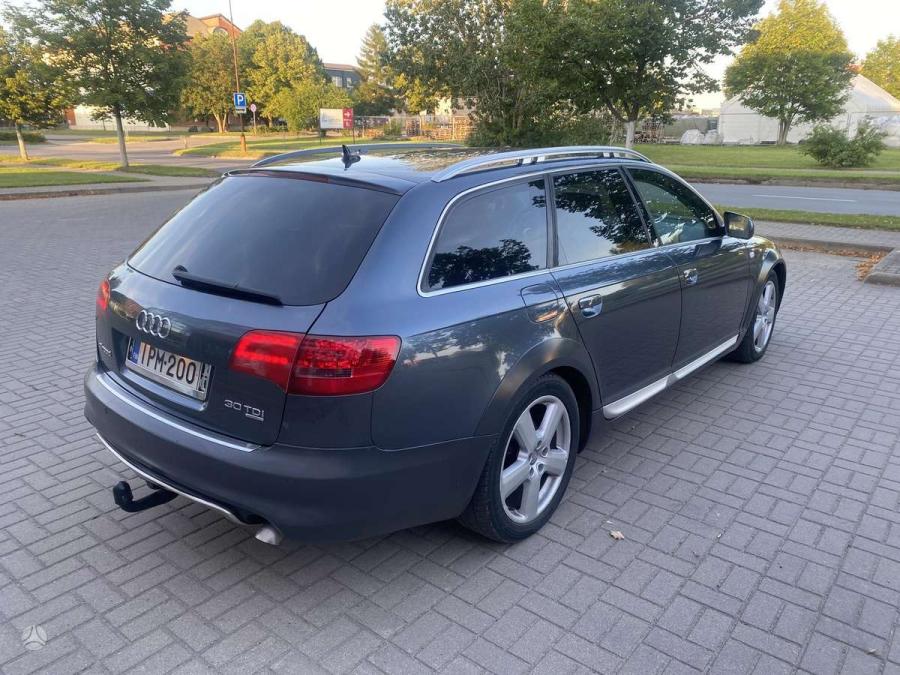 Zils Audi A6 Allroad 2008 Šauļi, ar dzinēja tilpumu 2.97 L un nobraukumu 300 tūkst. km par 3350 €, foto 7 vietnē AUTOMOTO.COM.LV