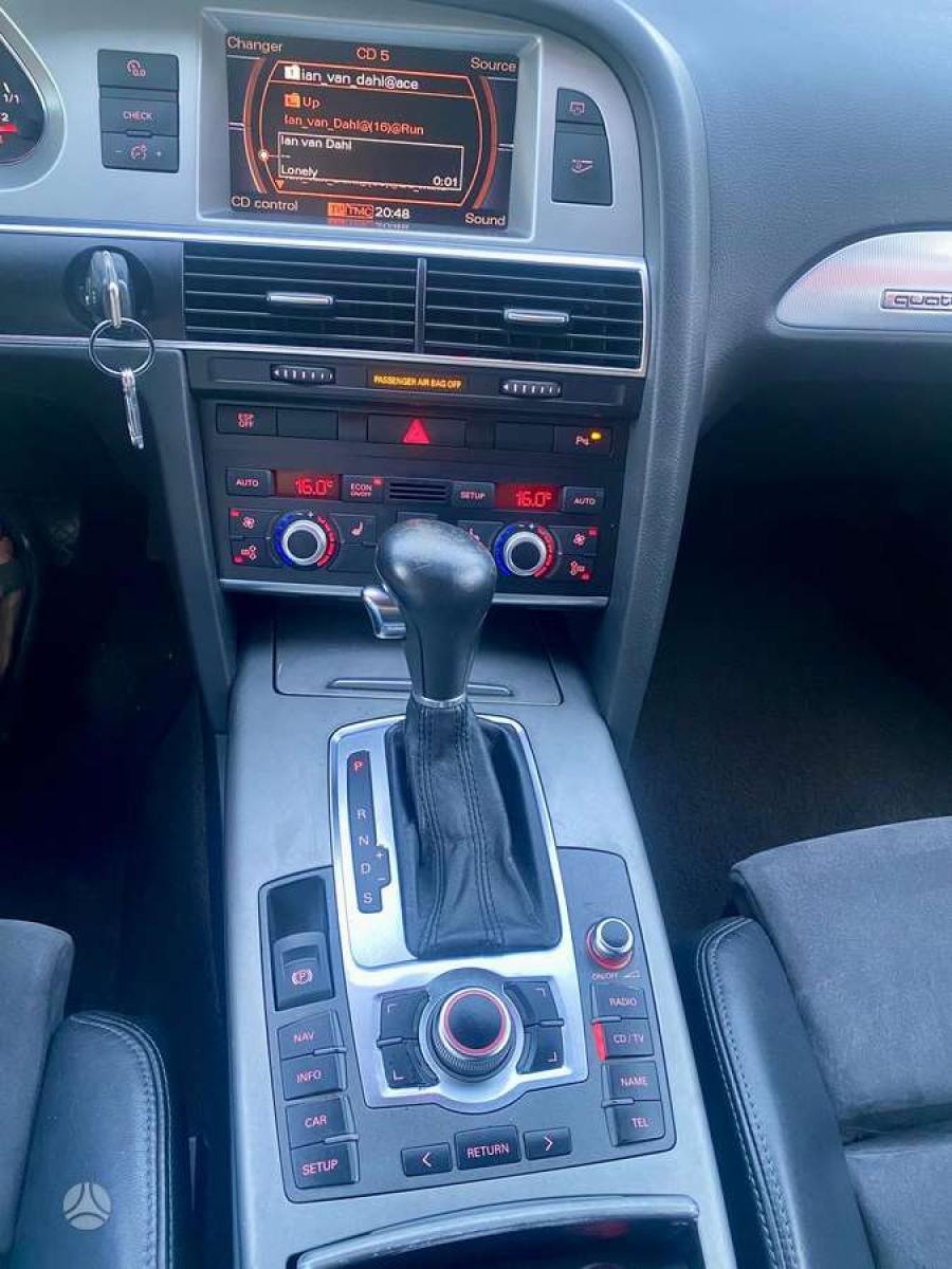 Zils Audi A6 Allroad 2008 Šauļi, ar dzinēja tilpumu 2.97 L un nobraukumu 300 tūkst. km par 3350 €, foto 12 vietnē AUTOMOTO.COM.LV