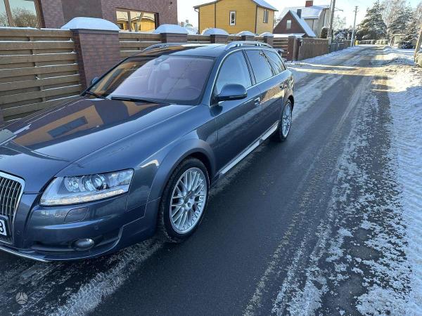 Blue Audi A6 Allroad 2009 in Marijampole, with an engine capacity of 0.30 L and mileage of 219 thousand km for 8300 €, photo 1 on AUTOMOTO.COM.LV