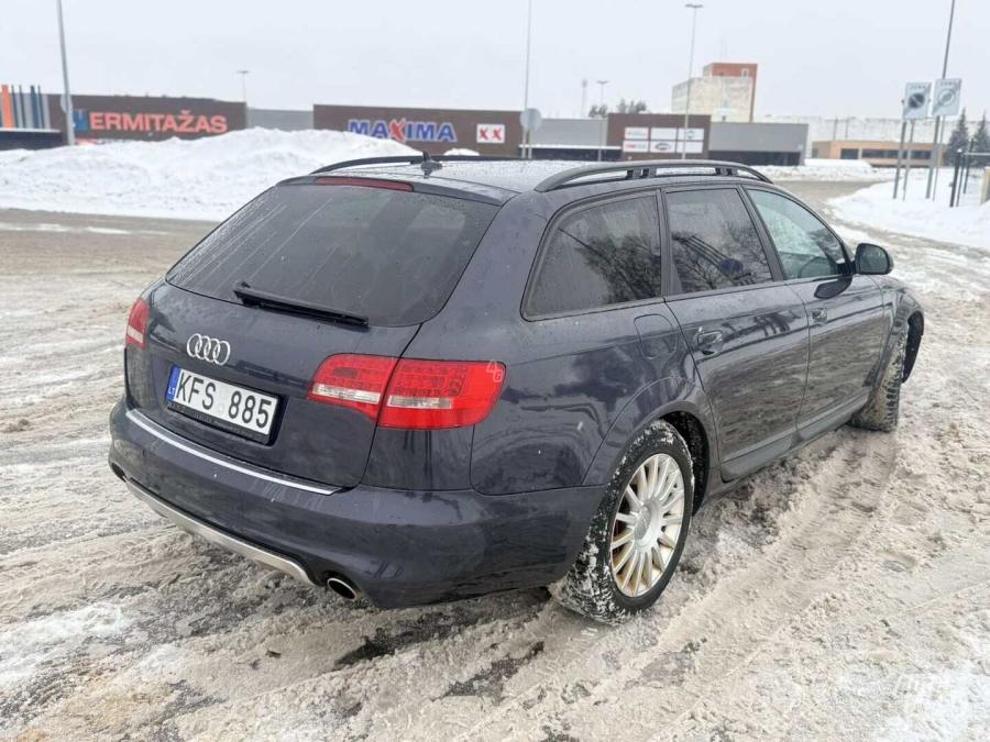 Zils Audi A6 Allroad 2009 Utena, ar dzinēja tilpumu 3.00 L un nobraukumu 407 tūkst. km par 5200 €, foto 4 vietnē AUTOMOTO.COM.LV