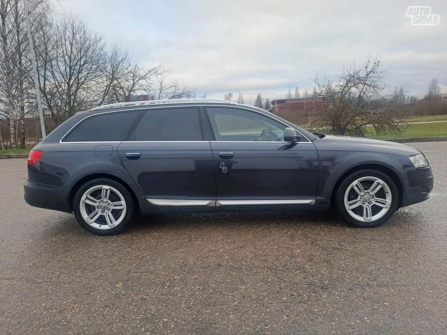 Blue Audi A6 Allroad 2010 in Palanga, with an engine capacity of 2.70 L and mileage of 347 thousand km for 5750 €, photo 8 on AUTOMOTO.COM.LV