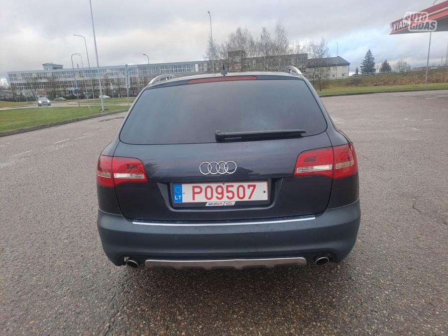Blue Audi A6 Allroad 2010 in Klaipeda, with an engine capacity of 2.70 L and mileage of 347 thousand km for 5750 €, photo 5 on AUTOMOTO.COM.LV