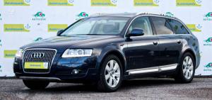 Blue Audi A6 Allroad 2010 in Klaipeda, with an engine capacity of 3.00 L and mileage of 312 thousand km for 6990 €, photo  on AUTOMOTO.COM.LV