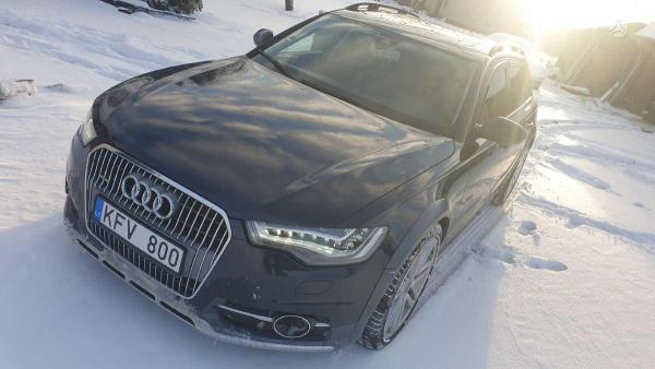 Zils Audi A6 Allroad 2013 Panevēža, ar dzinēja tilpumu 2.97 L un nobraukumu 337 tūkst. km par 11999 €, foto 1 vietnē AUTOMOTO.COM.LV