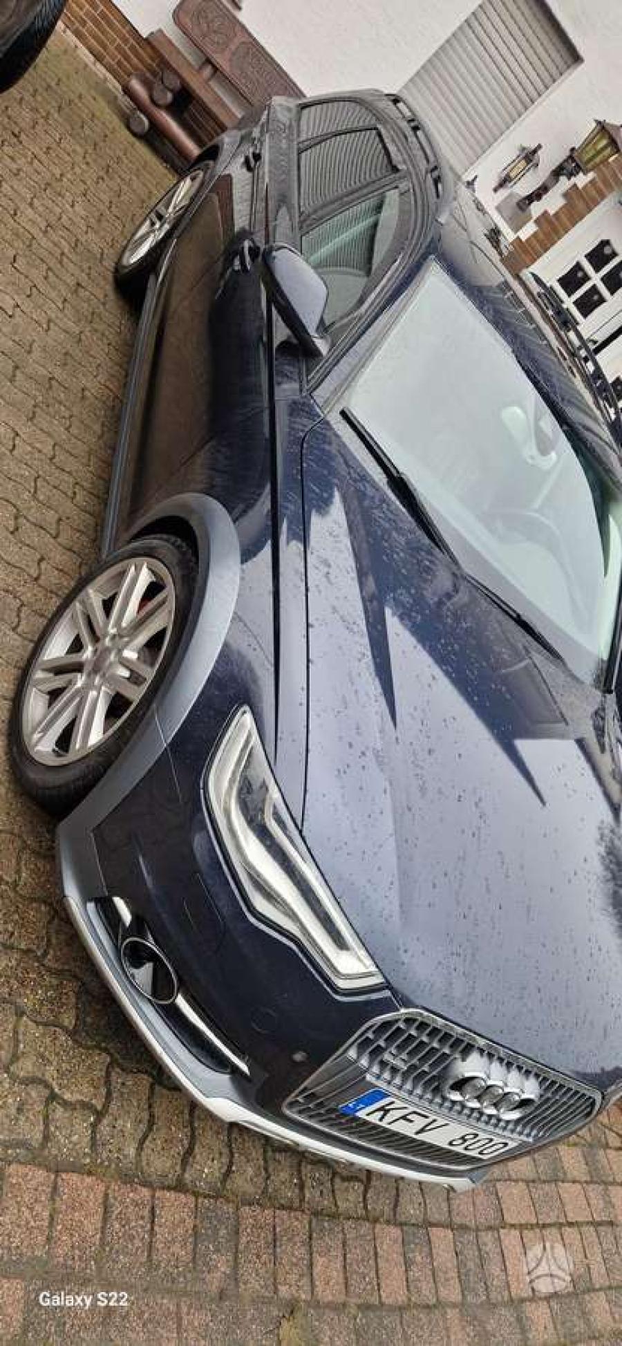 Blue Audi A6 Allroad 2013 in Panevezys, with an engine capacity of 2.97 L and mileage of 337 thousand km for 11999 €, photo 6 on AUTOMOTO.COM.LV