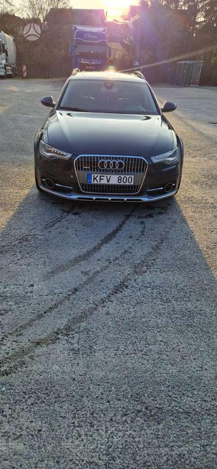 Blue Audi A6 Allroad 2013 in Panevezys, with an engine capacity of 2.97 L and mileage of 337 thousand km for 11999 €, photo 14 on AUTOMOTO.COM.LV