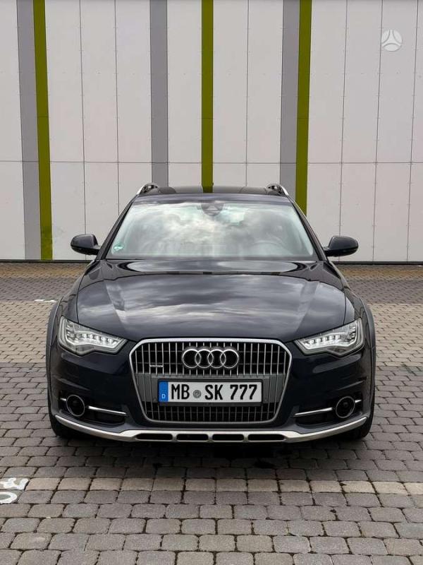 Blue Audi A6 Allroad 2014 in Raseiniai, with an engine capacity of 2.97 L and mileage of 277 thousand km for 13000 €, photo 3 on AUTOMOTO.COM.LV