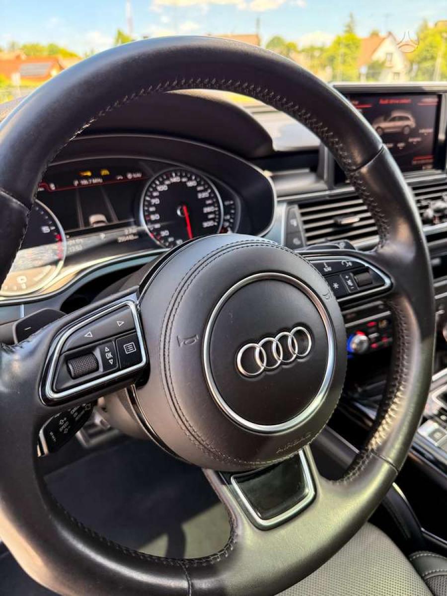 Blue Audi A6 Allroad 2014 in Raseiniai, with an engine capacity of 2.97 L and mileage of 257 thousand km for 15900 €, photo 26 on AUTOMOTO.COM.LV