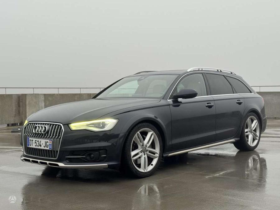 Zils Audi A6 Allroad 2015 Viļņa, ar dzinēja tilpumu 2.97 L un nobraukumu 278 tūkst. km par 15300 €, foto 1 vietnē AUTOMOTO.COM.LV
