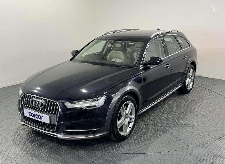 Blue Audi A6 Allroad 2016 in Raseiniai, with an engine capacity of 2.97 L and mileage of 230 thousand km for 8700 €, photo 2 on AUTOMOTO.COM.LV