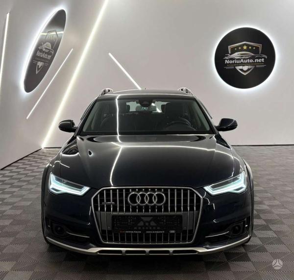Blue Audi A6 Allroad 2017 in Marijampole, with an engine capacity of 2.97 L and mileage of 334 thousand km for 13750 €, photo 4 on AUTOMOTO.COM.LV
