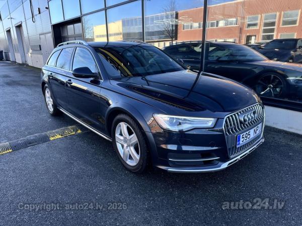 Blue Audi A6 Allroad 2018 in Tallinn, with an engine capacity of 3.00 L and mileage of 242 thousand km for 19999 €, photo 4 on AUTOMOTO.COM.LV