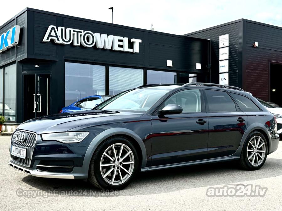 Zils Audi A6 Allroad 2018 Tallina, ar dzinēja tilpumu 3.00 L un nobraukumu 223 tūkst. km par 15900 €, foto 1 vietnē AUTOMOTO.COM.LV