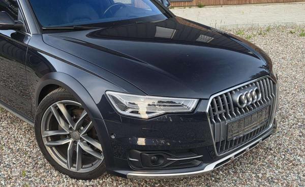 Blue Audi A6 Allroad 2018 in Raseiniai, with an engine capacity of 3.00 L and mileage of 290 thousand km for 16499 €, photo 4 on AUTOMOTO.COM.LV