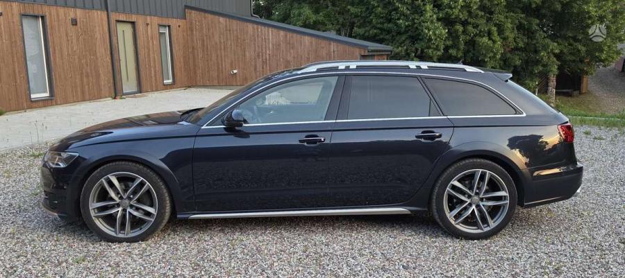 Blue Audi A6 Allroad 2018 in Raseiniai, with an engine capacity of 3.00 L and mileage of 290 thousand km for 16499 €, photo 42 on AUTOMOTO.COM.LV