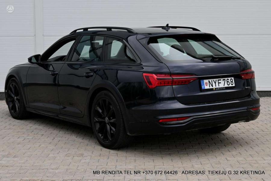 Blue Audi A6 Allroad 2021 in Kretinga, with an engine capacity of 3.00 L and mileage of 53 thousand km for 34499 €, photo 9 on AUTOMOTO.COM.LV