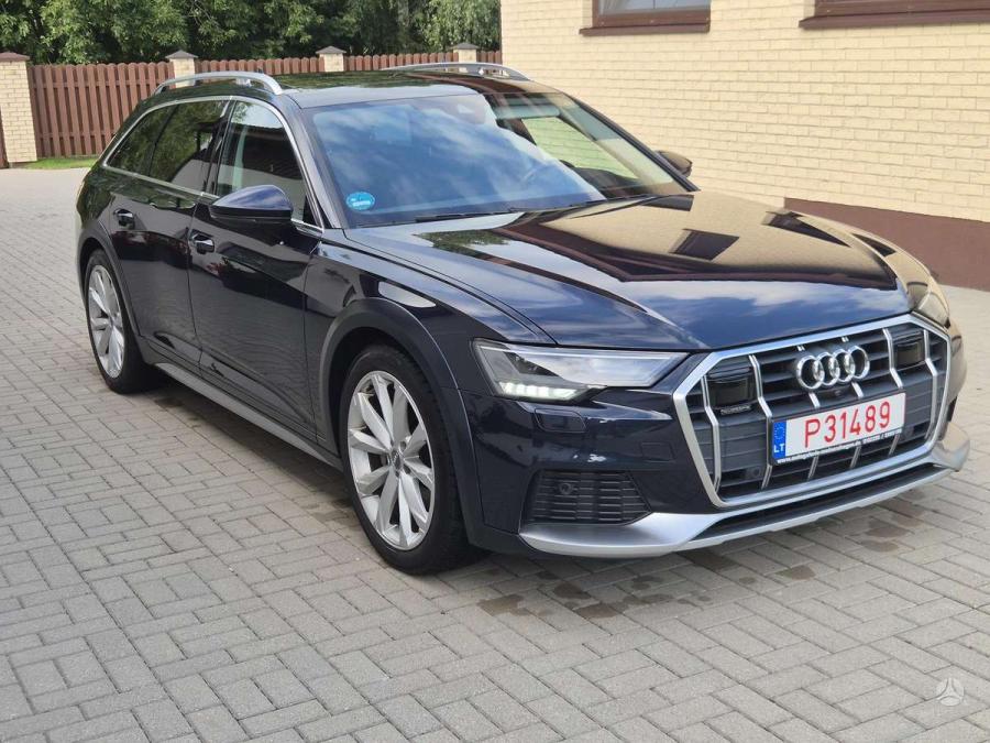 Zils Audi A6 Allroad 2022 Šilutė, ar dzinēja tilpumu 2.97 L un nobraukumu 61 tūkst. km par 37000 €, foto 3 vietnē AUTOMOTO.COM.LV