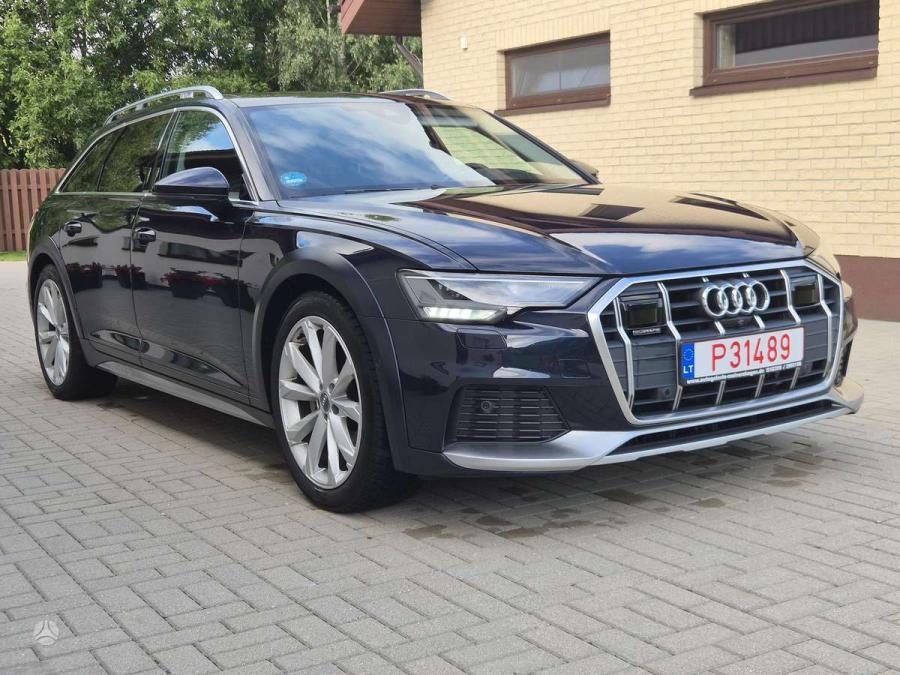 Zils Audi A6 Allroad 2022 Šilutė, ar dzinēja tilpumu 2.97 L un nobraukumu 61 tūkst. km par 37000 €, foto 4 vietnē AUTOMOTO.COM.LV