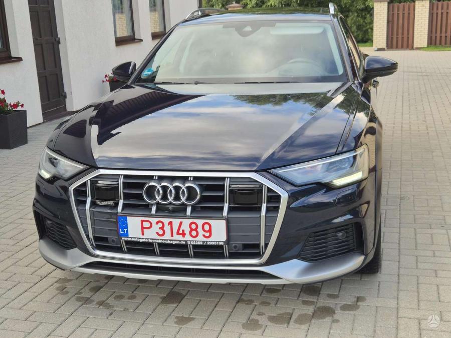 Zils Audi A6 Allroad 2022 Šilutė, ar dzinēja tilpumu 2.97 L un nobraukumu 61 tūkst. km par 37000 €, foto 12 vietnē AUTOMOTO.COM.LV