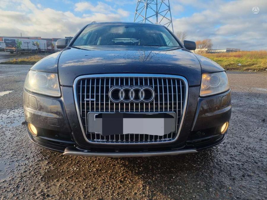 Brown Audi A6 Allroad 2007 in Kaunas, with an engine capacity of 2.97 L and mileage of 349 thousand km for 3750 €, photo 8 on AUTOMOTO.COM.LV