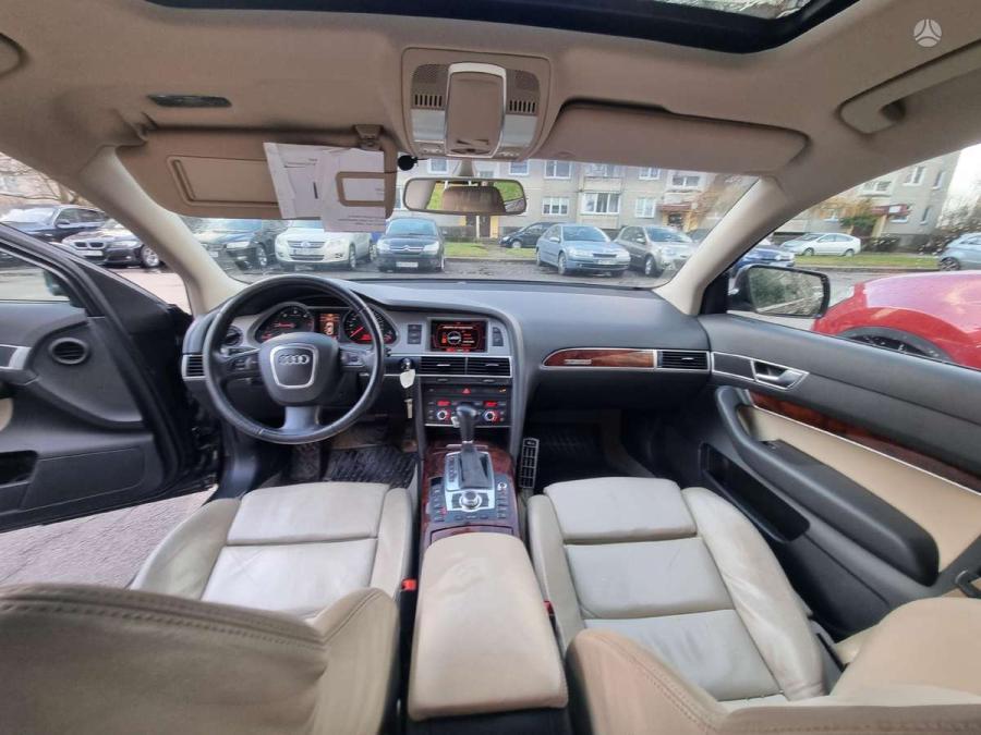 Brown Audi A6 Allroad 2007 in Kaunas, with an engine capacity of 2.97 L and mileage of 349 thousand km for 3750 €, photo 16 on AUTOMOTO.COM.LV