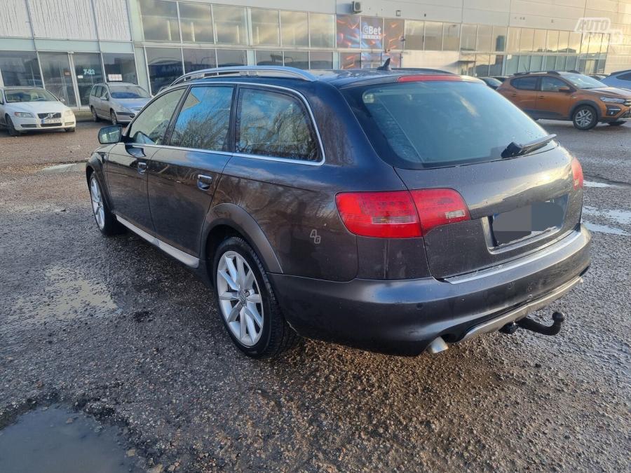 Brown Audi A6 Allroad 2007 in Kaunas, with an engine capacity of 3.00 L and mileage of 349 thousand km for 3750 €, photo 5 on AUTOMOTO.COM.LV