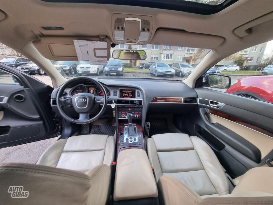Brown Audi A6 Allroad 2007 in Kaunas, with an engine capacity of 3.00 L and mileage of 349 thousand km for 3750 €, photo 16 on AUTOMOTO.COM.LV