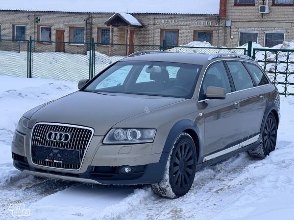 Brown Audi A6 Allroad 2007 in Kretinga, with an engine capacity of 3.00 L and mileage of 392 thousand km for 4750 €, photo 1 on AUTOMOTO.COM.LV