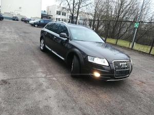 Brown Audi A6 Allroad 2009 in Ukmerge, with an engine capacity of 2.70 L and mileage of 268 thousand km for 5850 €, photo 3 on AUTOMOTO.COM.LV