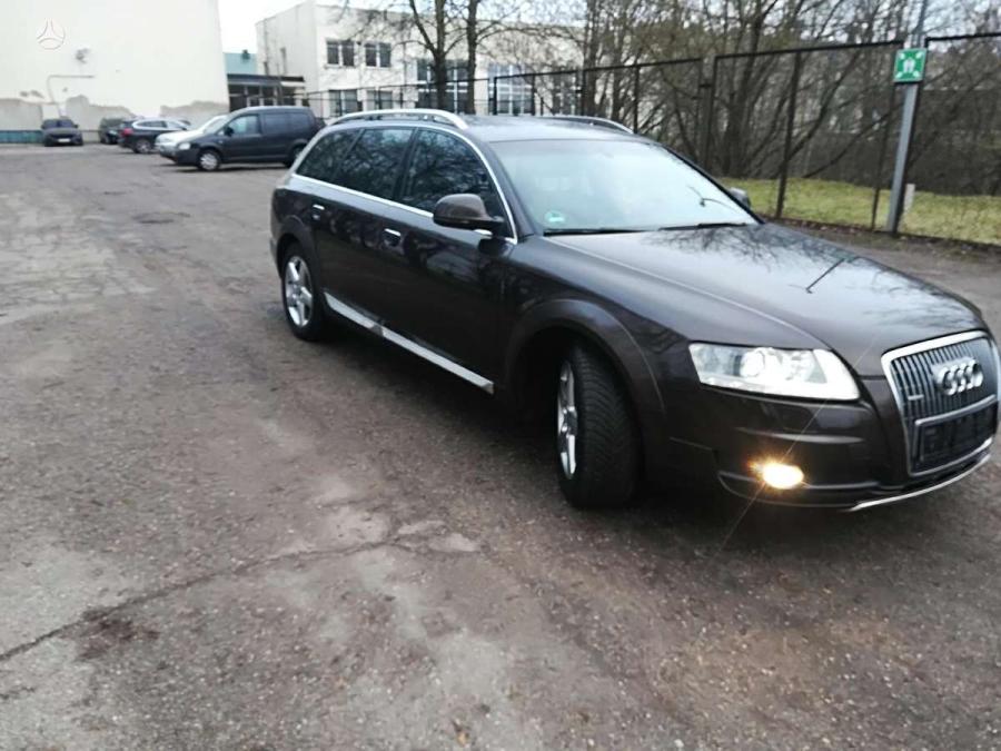 Brown Audi A6 Allroad 2009 in Ukmerge, with an engine capacity of 2.70 L and mileage of 268 thousand km for 5850 €, photo 5 on AUTOMOTO.COM.LV