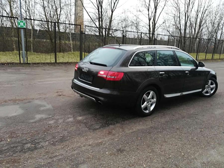 Brown Audi A6 Allroad 2009 in Ukmerge, with an engine capacity of 2.70 L and mileage of 268 thousand km for 5850 €, photo 7 on AUTOMOTO.COM.LV