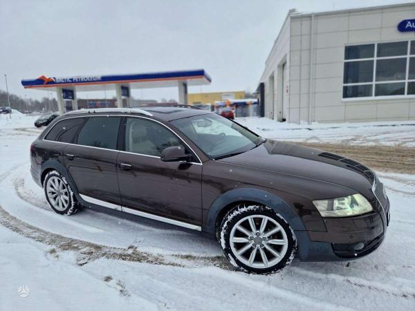 Brūns Audi A6 Allroad 2010 Viļņa, ar dzinēja tilpumu 2.97 L un nobraukumu 423 tūkst. km par 4800 €, foto 4 vietnē AUTOMOTO.COM.LV
