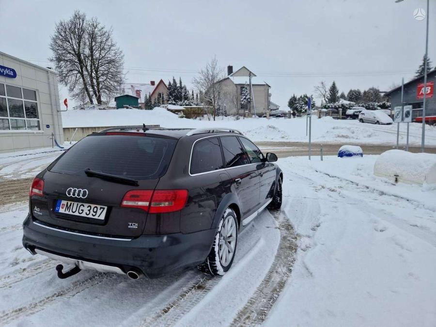 Brown Audi A6 Allroad 2010 in Vilnius, with an engine capacity of 2.97 L and mileage of 423 thousand km for 4800 €, photo 6 on AUTOMOTO.COM.LV