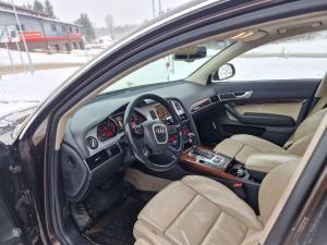 Brown Audi A6 Allroad 2010 in Vilnius, with an engine capacity of 2.97 L and mileage of 423 thousand km for 4800 €, photo 8 on AUTOMOTO.COM.LV