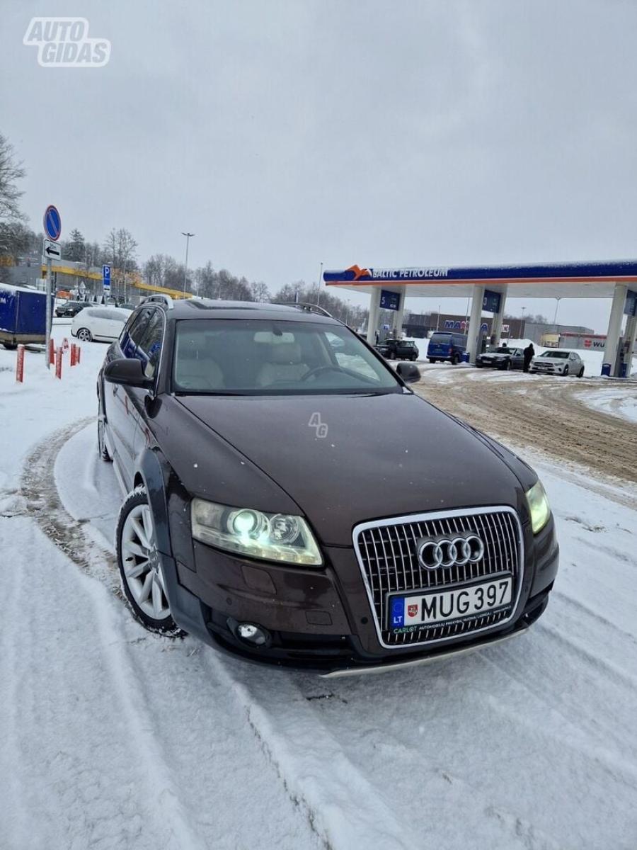 Brūns Audi A6 Allroad 2010 Viļņa, ar dzinēja tilpumu 3.00 L un nobraukumu 423 tūkst. km par 4800 €, foto 1 vietnē AUTOMOTO.COM.LV