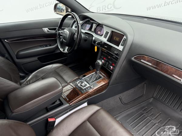 Brown Audi A6 Allroad 2010 in Avizieniai, with an engine capacity of 3.00 L and mileage of 257 thousand km for 6200 €, photo 8 on AUTOMOTO.COM.LV