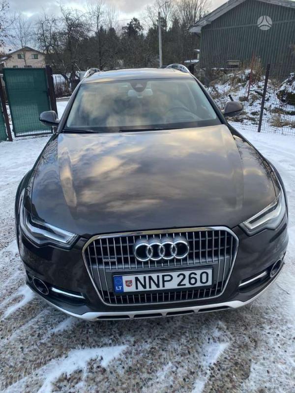 Brown Audi A6 Allroad 2012 in Vilnius, with an engine capacity of 2.97 L and mileage of 173 thousand km for 19200 €, photo 5 on AUTOMOTO.COM.LV