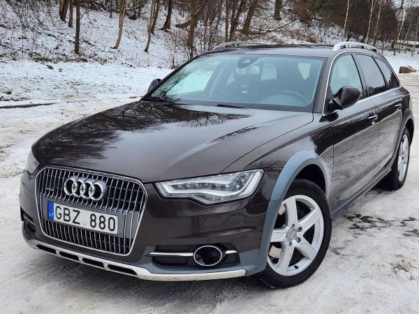 Brūns Audi A6 Allroad 2012 Viļņa, ar dzinēja tilpumu 3.00 L un nobraukumu 325 tūkst. km par 11800 €, foto 1 vietnē AUTOMOTO.COM.LV
