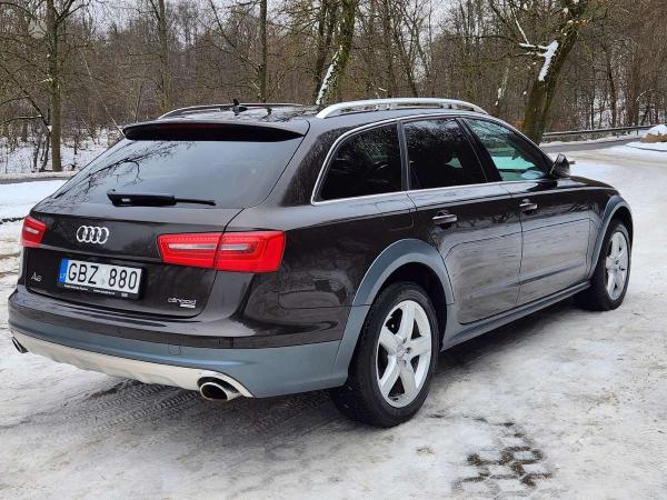 Brūns Audi A6 Allroad 2012 Viļņa, ar dzinēja tilpumu 3.00 L un nobraukumu 325 tūkst. km par 11800 €, foto 2 vietnē AUTOMOTO.COM.LV
