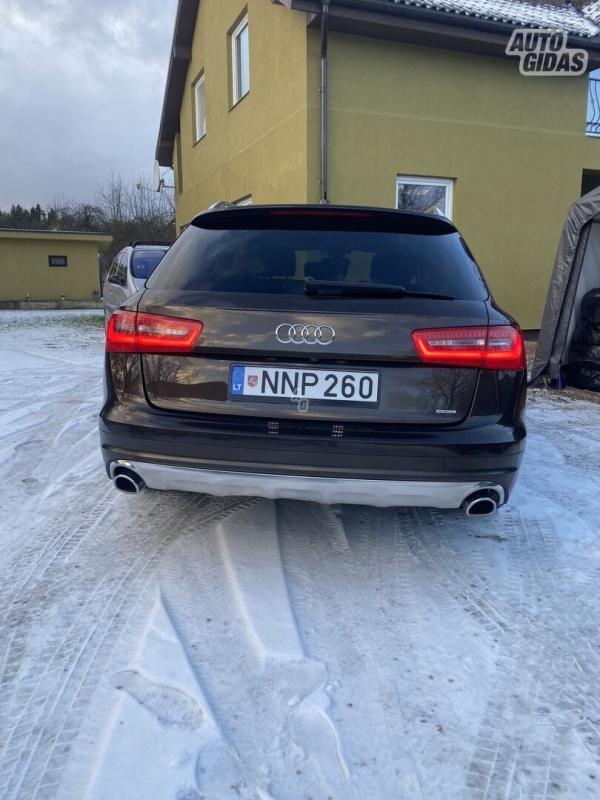 Brūns Audi A6 Allroad 2012 Viļņa, ar dzinēja tilpumu 3.00 L un nobraukumu 173 tūkst. km par 17999 €, foto 6 vietnē AUTOMOTO.COM.LV